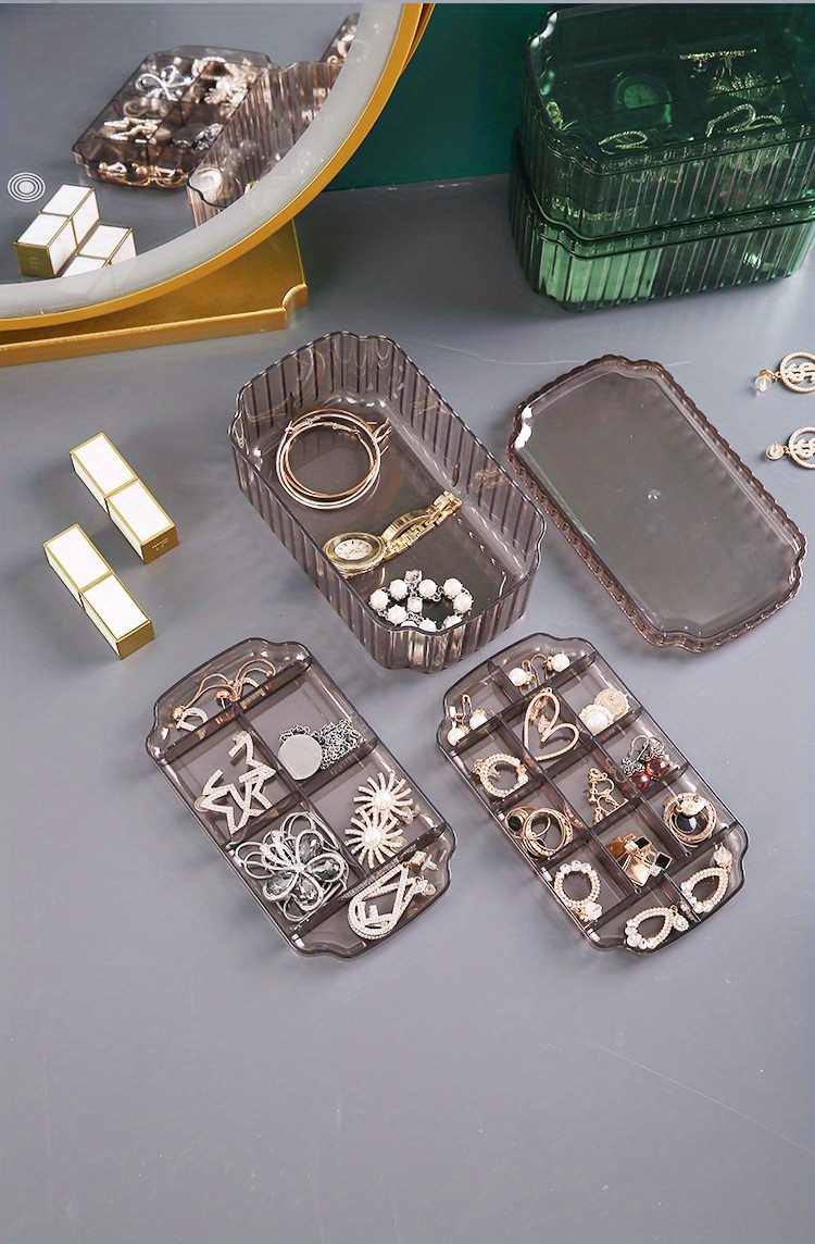 Jewelry Box Large Capacity Earrings Earrings Jewelry - Temu Australia