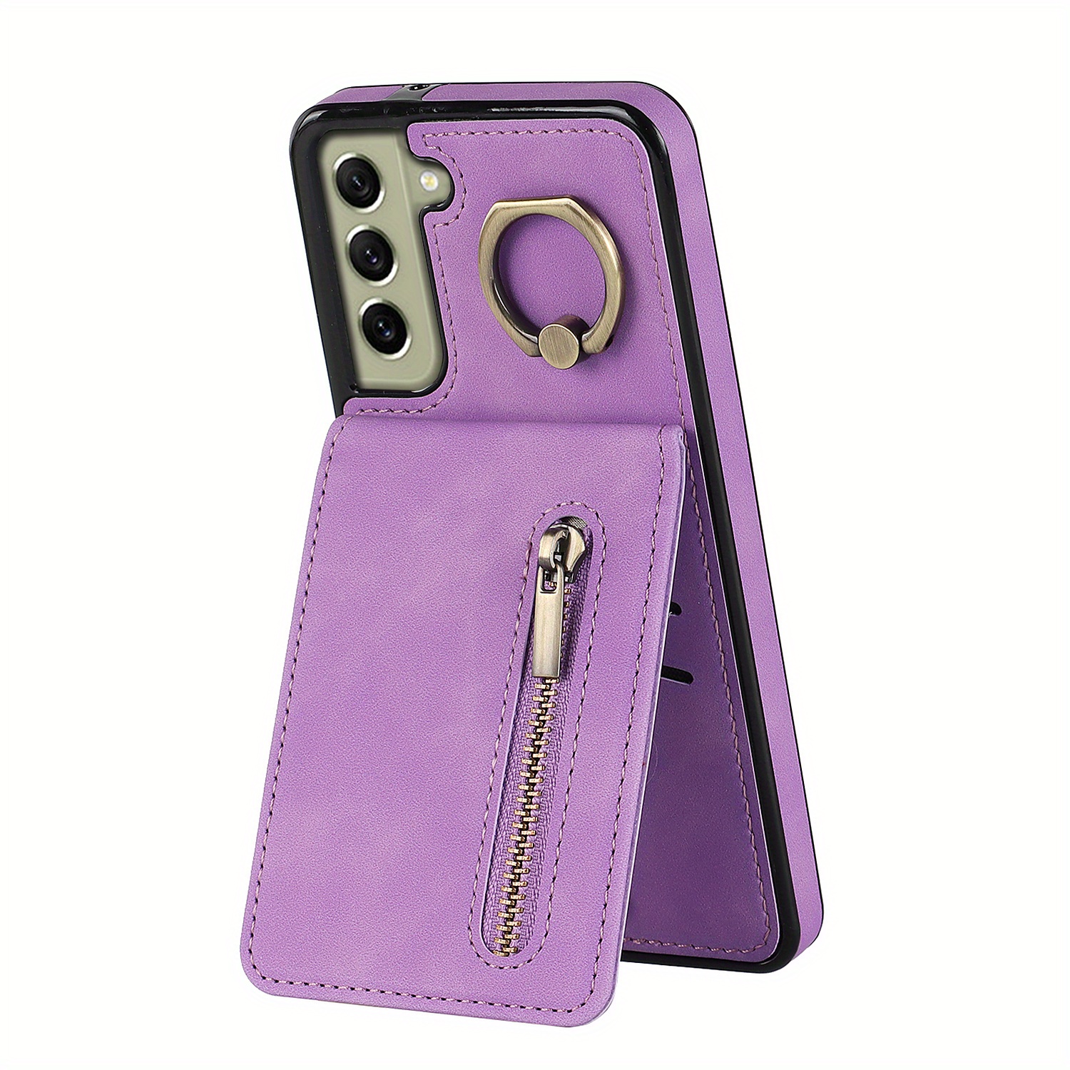 Luxusy Retro Faux Leather Phone Case Samsung 23 S22 - Temu Kuwait
