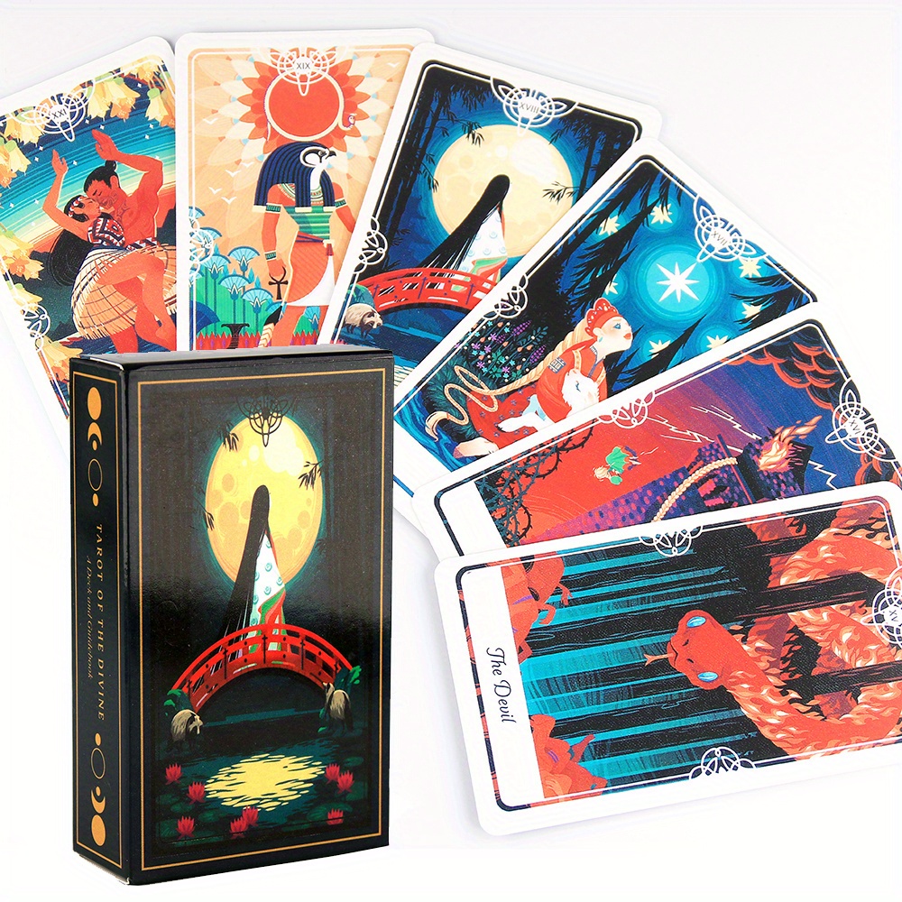 2022 Tarot Divine A Deck E guidebook Tarot Cards Beginners - Temu