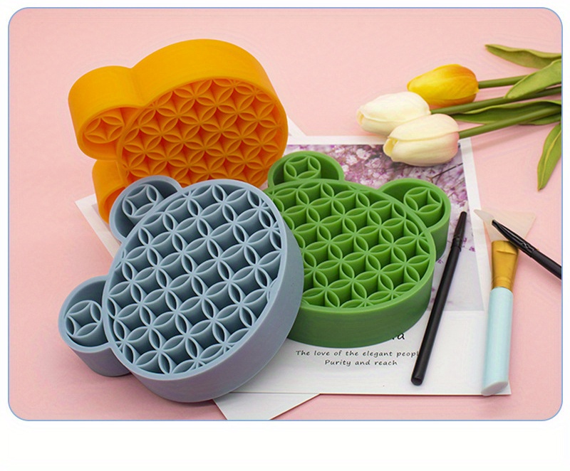 Silicone Cat Head Storage Rack Display Stand Pen Holder - Temu New Zealand