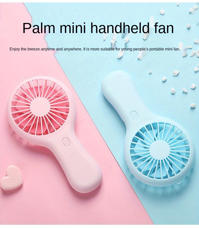 Rechargeable Handheld Fan Portable Mini Fan Usb Charging - Temu Canada