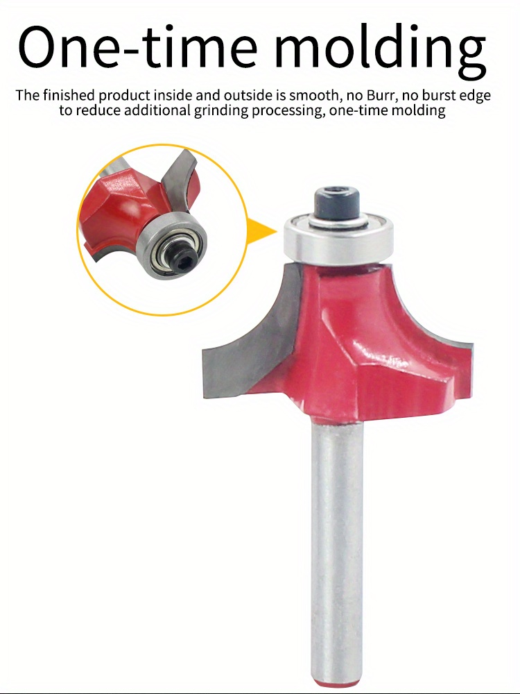 Shank Corner Round Router Bit Bearing Carbide - Temu Canada