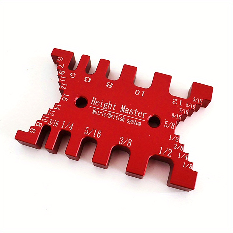 Dovetail Jig Woodworking Tenon Caliper Height Measuring - Temu