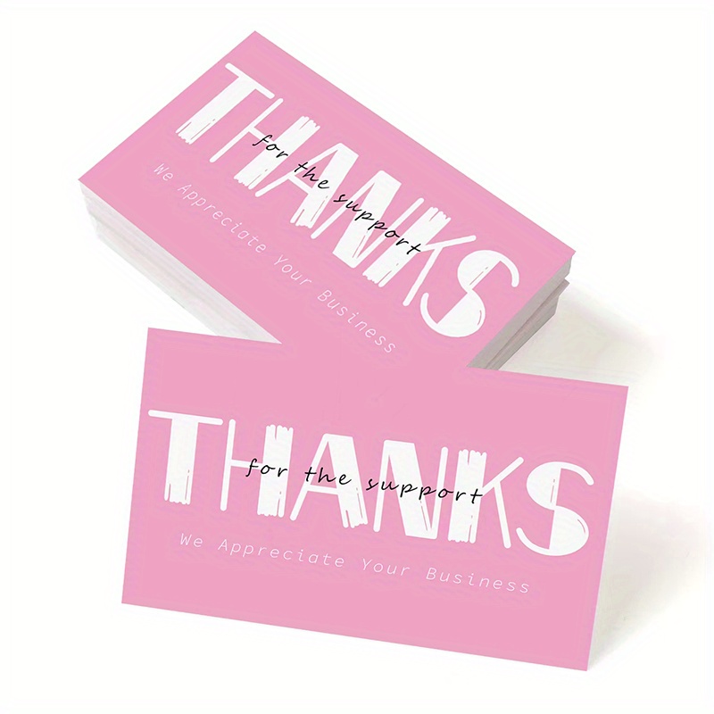 50 thank cards business 300 gsm board business card - {region_name}
