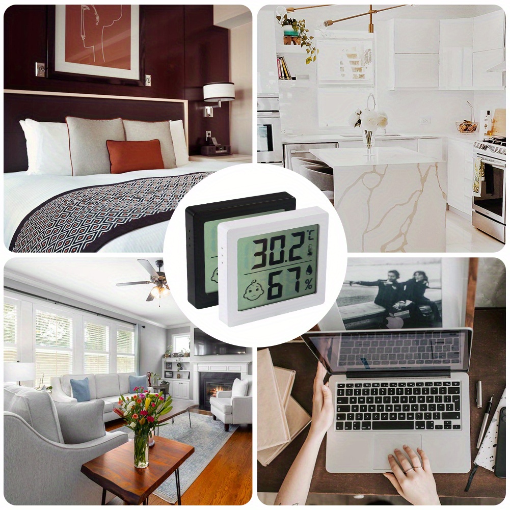 Kd50 Mini Temperature Humidity Meter Model - Temu Australia