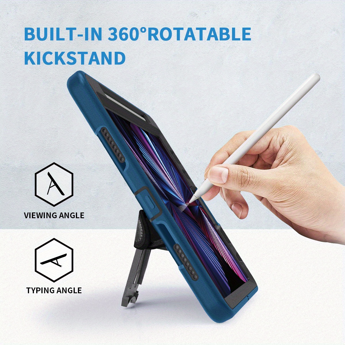 Ipad 2018/2020/2021 Pencil Holder+ - Temu