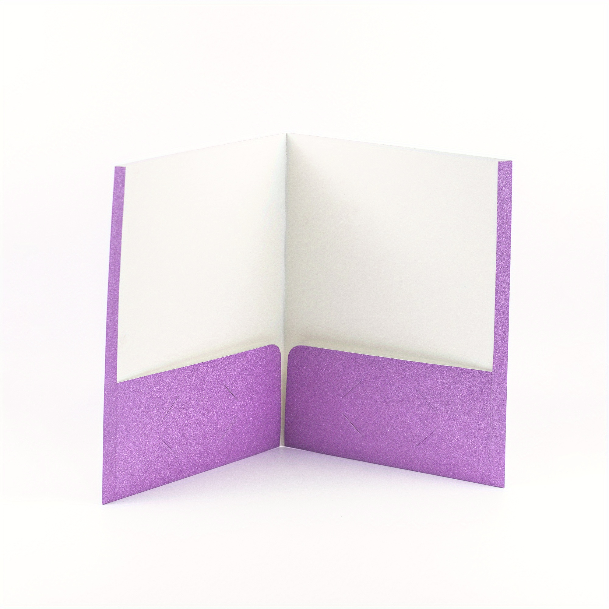 Pocket Folder Letter Size Dual Business Card Slots File - Temu Norway