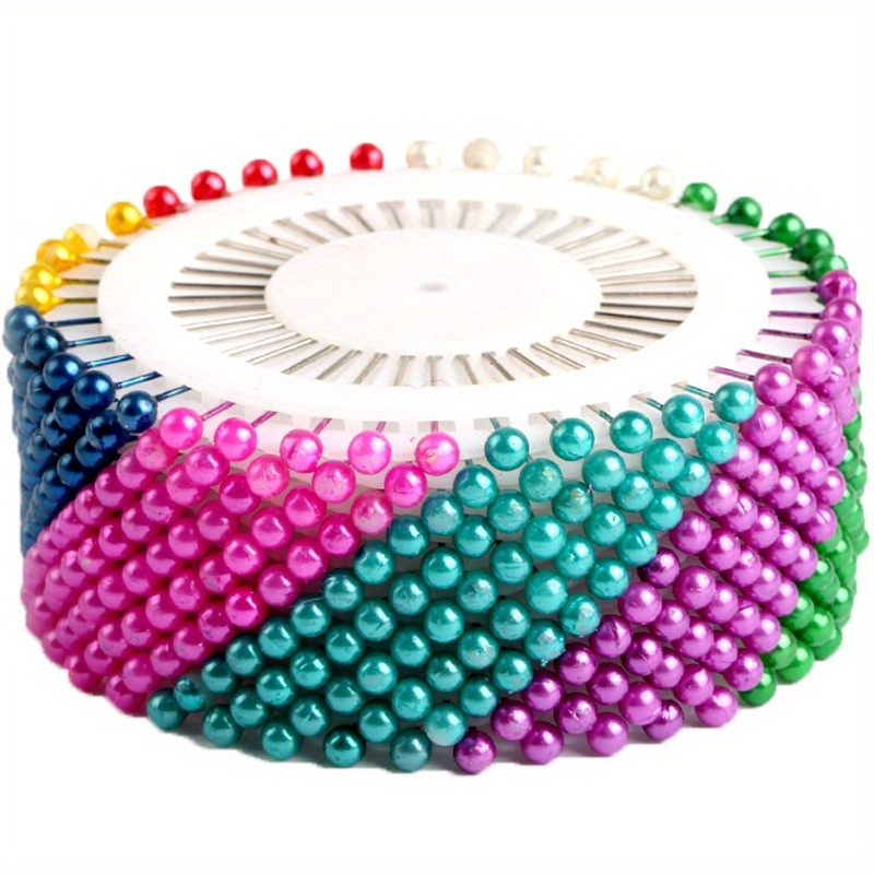 12 Layers 480pcs Colorful Positioning Beads Needles Handmade Clothing ...