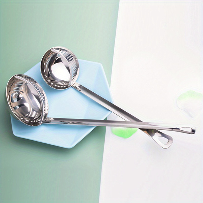 2in1 Cooking Spoon Stainless Steel Household - Temu Australia