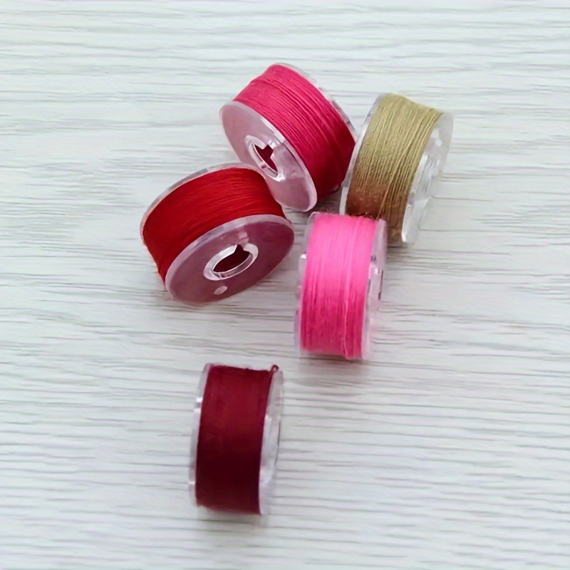 Assorted Colors Bobbins Polyester Sewing Thread Set Holder - Temu ...