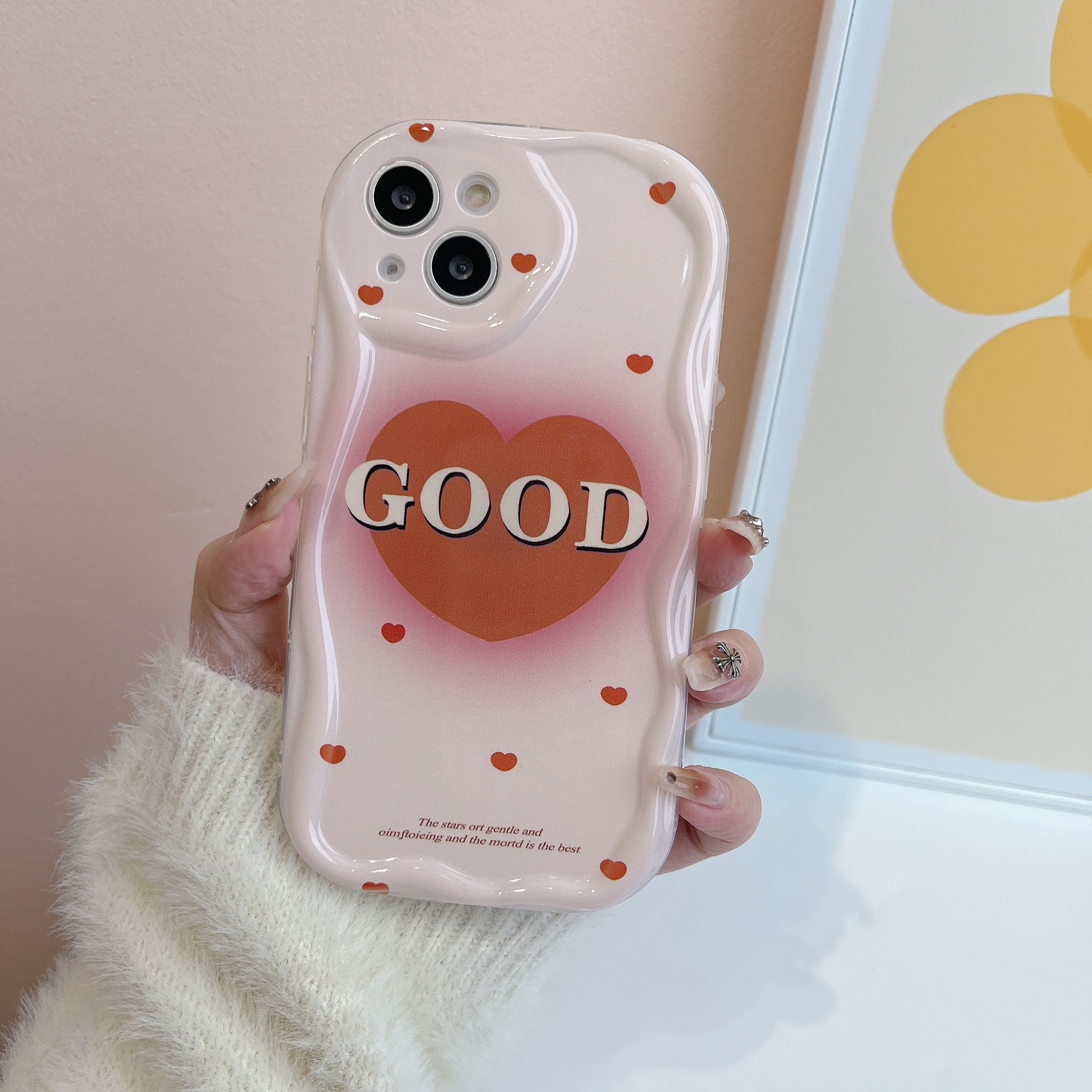Heart Phone Case Iphone 14 13 12 11 Pro Max Xs Max Xr 6 7 8 - Temu New Zealand