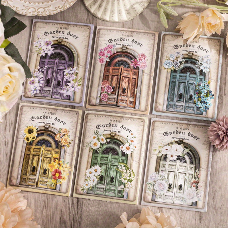 Stickers Paper cut Collage Theme Decoration Material - Temu Canada