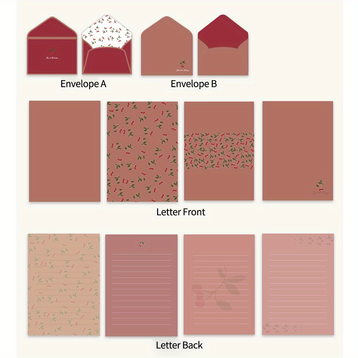 vintage stationery set perfect day letters office - Temu Australia