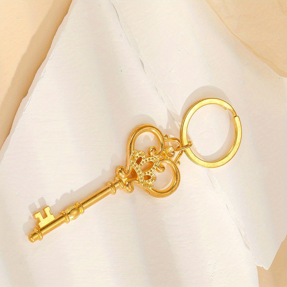 Ladies Mace Shape Keychain Metal Car Key Decoration Pendant - Temu Canada