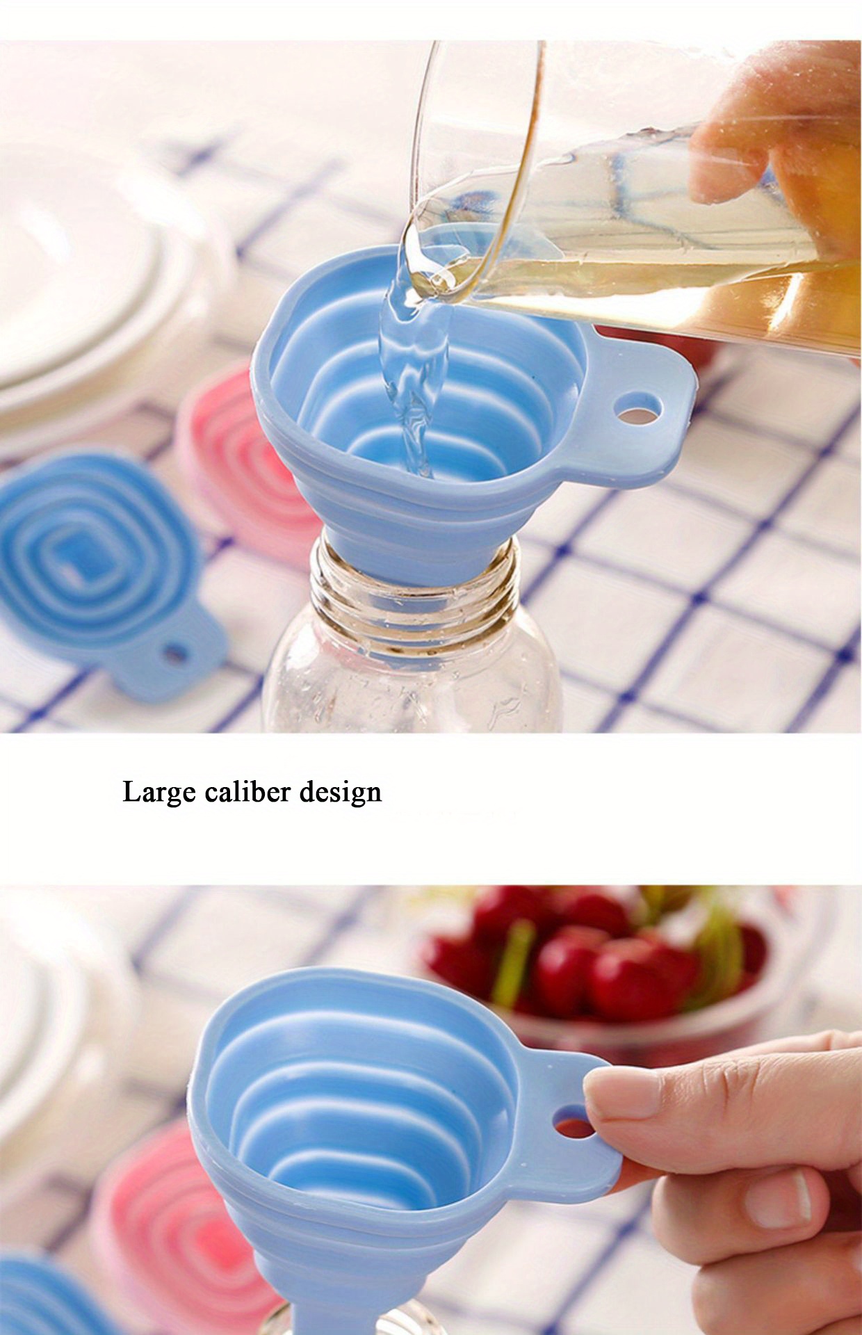 Funnel Foldable Funnel Oil Funnel Multifunctional Oil Funnel - Temu ...