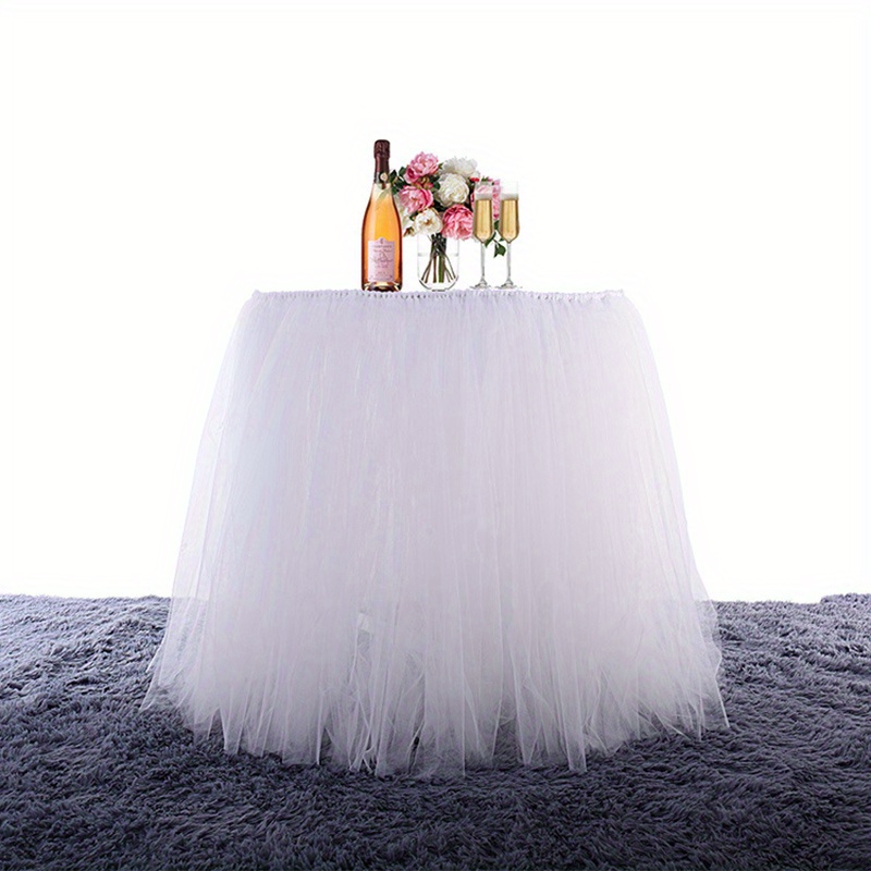 Tutu Table Skirts Dessert Table Wedding Decoration - Temu