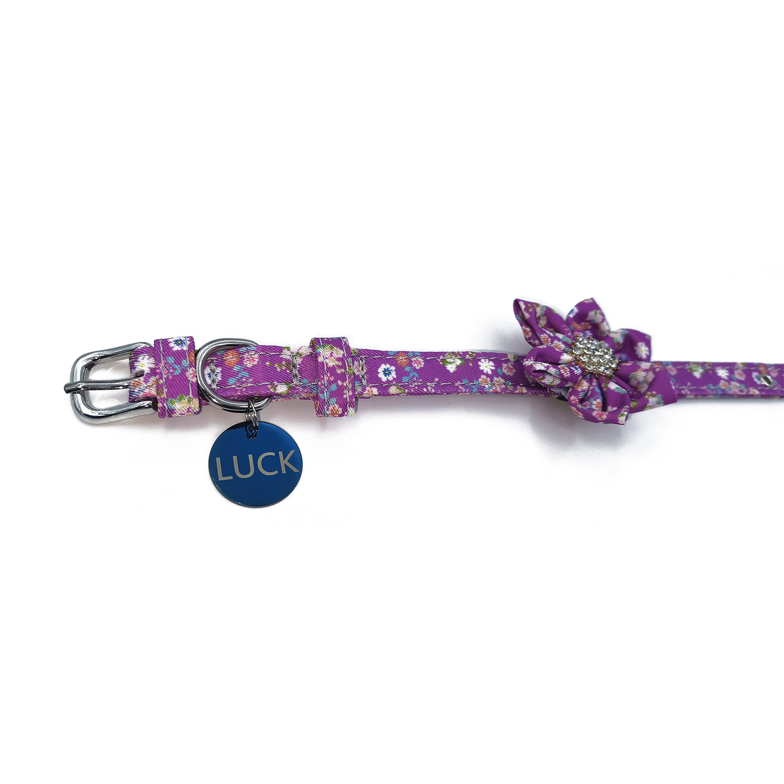 customized purple collar dog collar - {region_name}