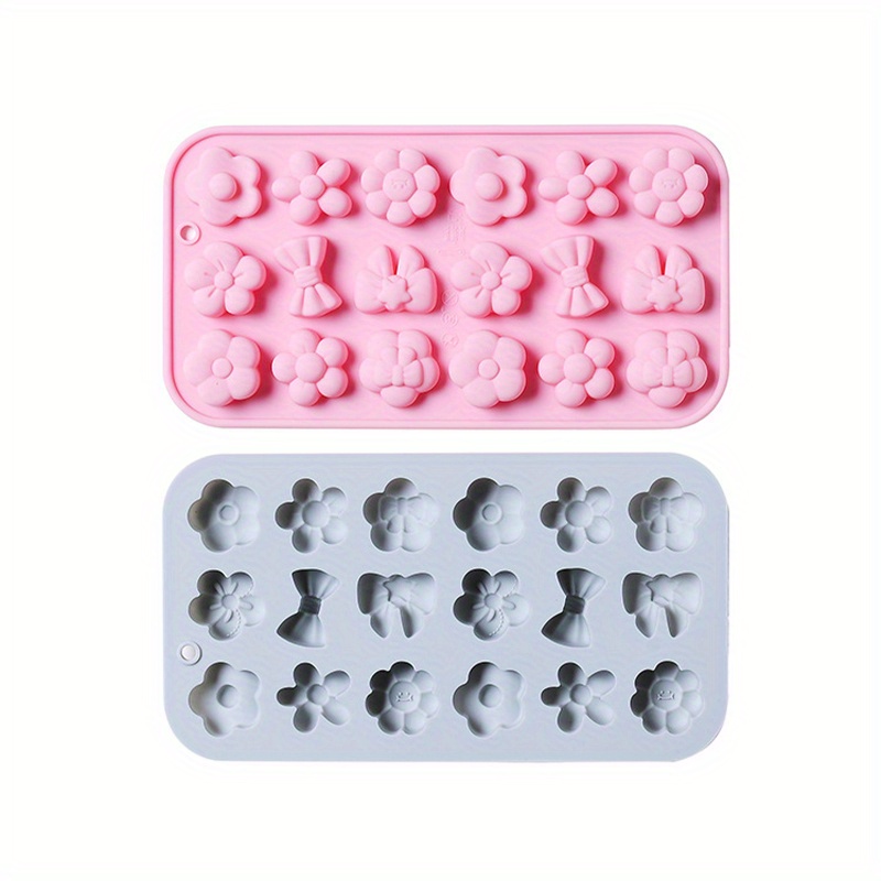3d Silicone Mold Flowers Bow Tie Fondant Mold Diy Pudding - Temu United ...