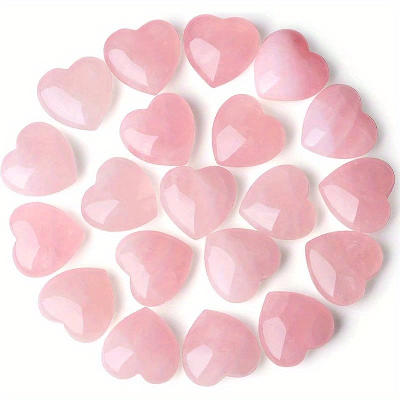 1 20 30 50 100pcs packs natural rose heart love carved palm - health ...