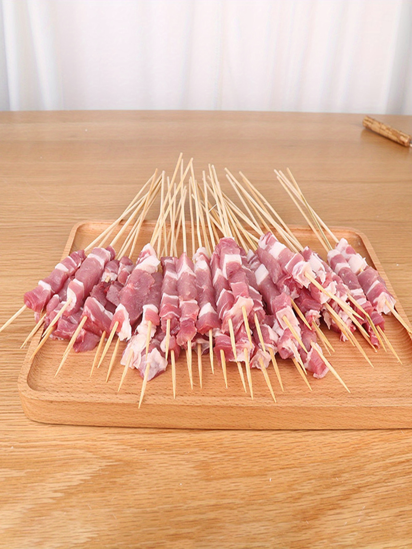 Bamboo Barbecue Swabs Tests Lamb Skewers Beef - Temu Ireland