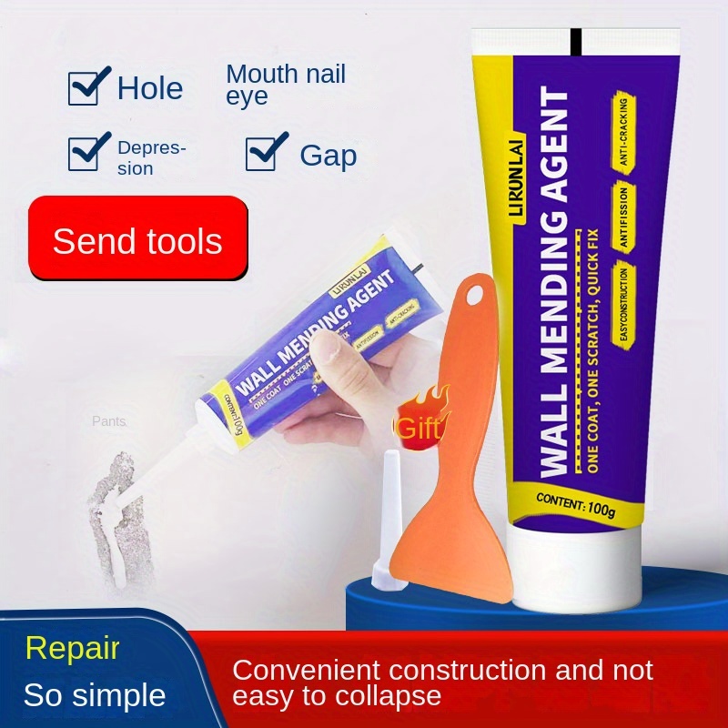 Wall Repair Paste White Putty Paste Sunken Damage Filling Renovation ...