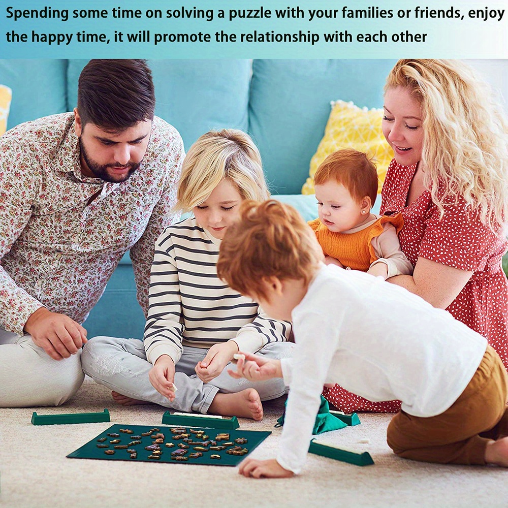 Puzzle Animal Lion Exquisite Wooden Puzzles Kids - Temu