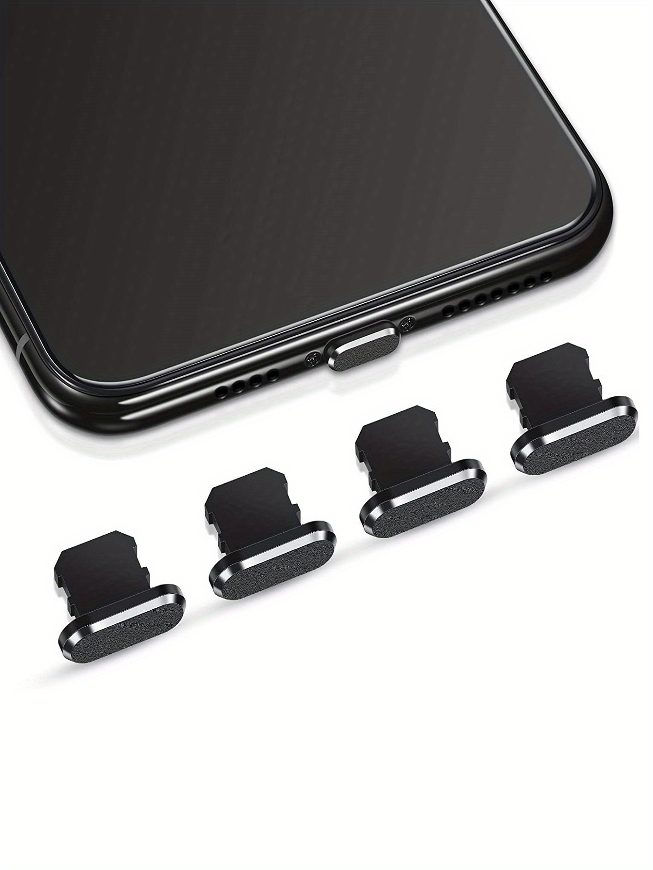 Suitable Mobile Phone Dust Plug Charging Port Metal - Temu Australia