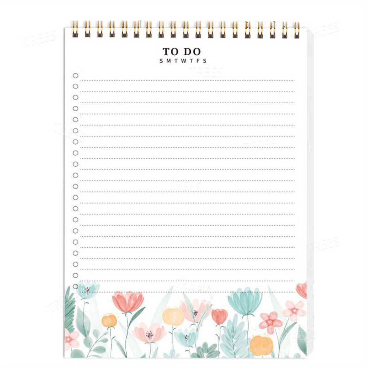 trees list notepad daily planner notepad spiral simple multi - Temu