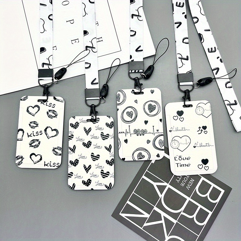 Stylish Love Holder Lanyard Perfect Office School - Temu Australia