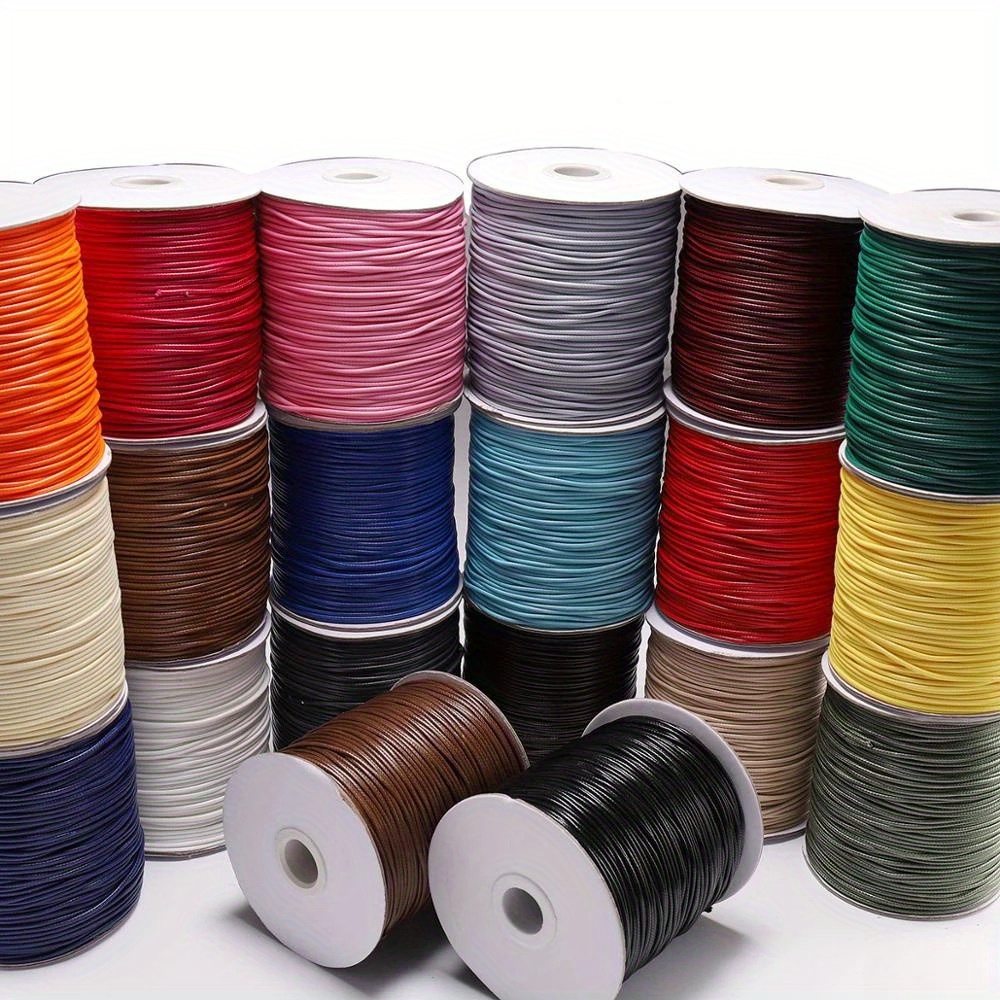 5meter/ Jewelry Making Cotton Thread String Strap Necklace - Temu ...