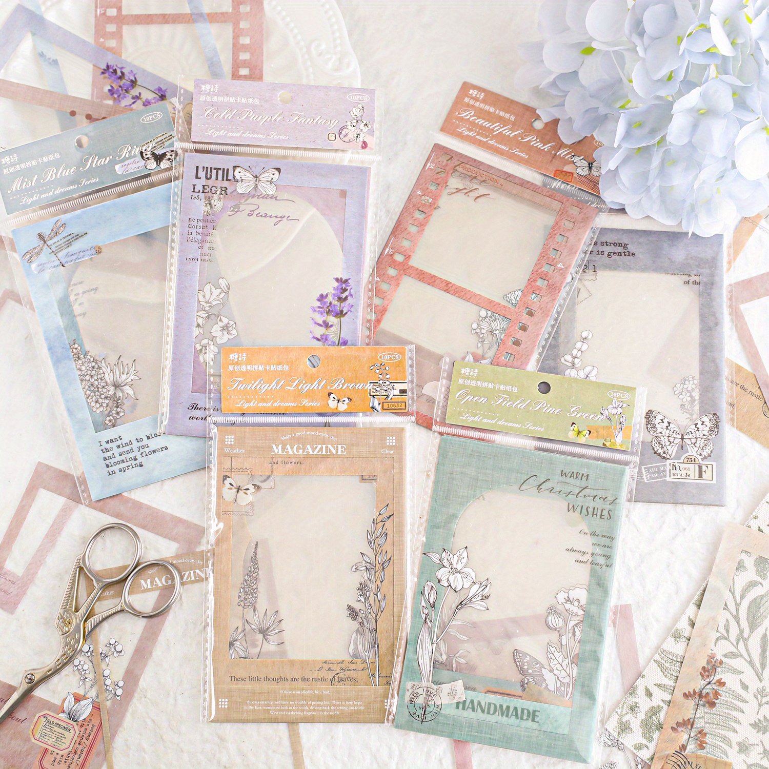 Pet Sticker Retro Collage Card Diy Decoration Base Material - Temu ...