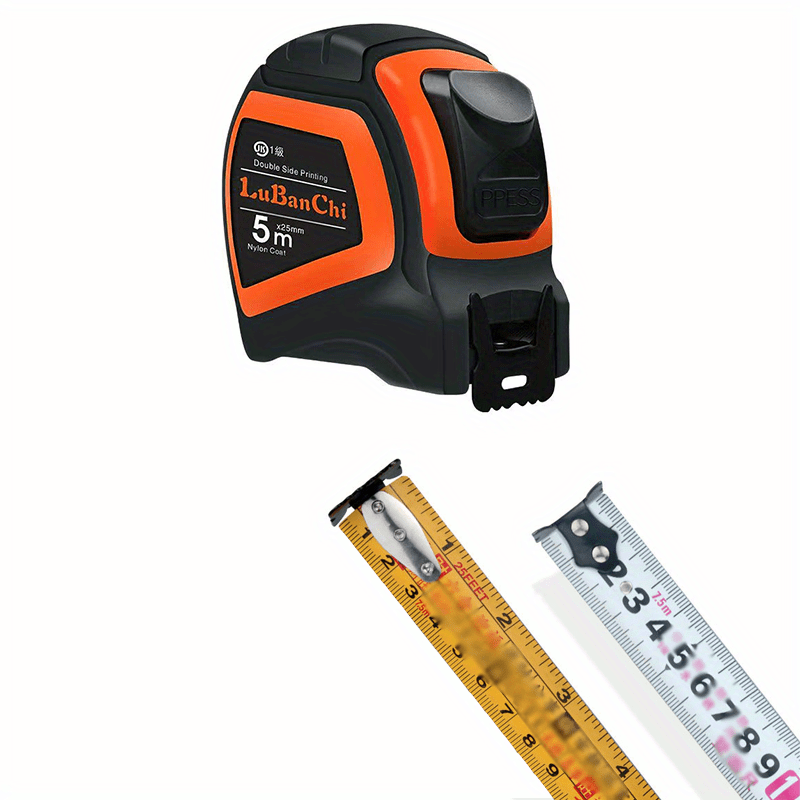 Accurate Measuring Made Easy: Retractable Steel Tape Measure - Temu