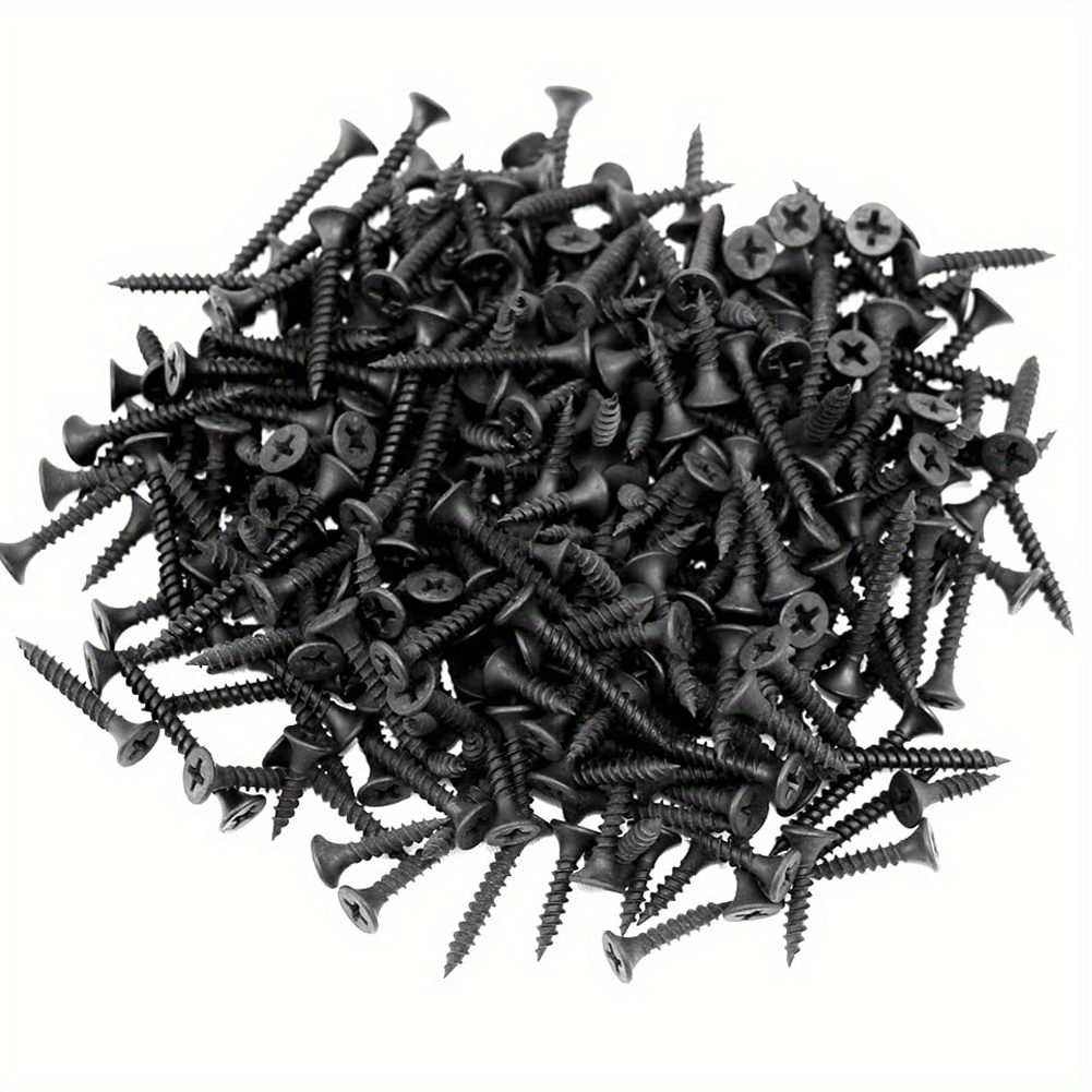 Self tapping Screw Flat Head Oxide Screw Black - Temu