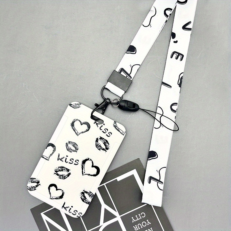 Stylish Love Holder Lanyard Perfect Office School - Temu Australia