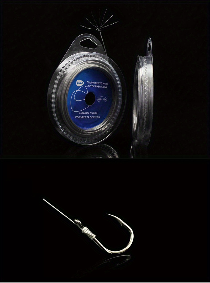 7x Braided Steel Fishing Line 10m 10 9yds For Freshwater Fishing ...