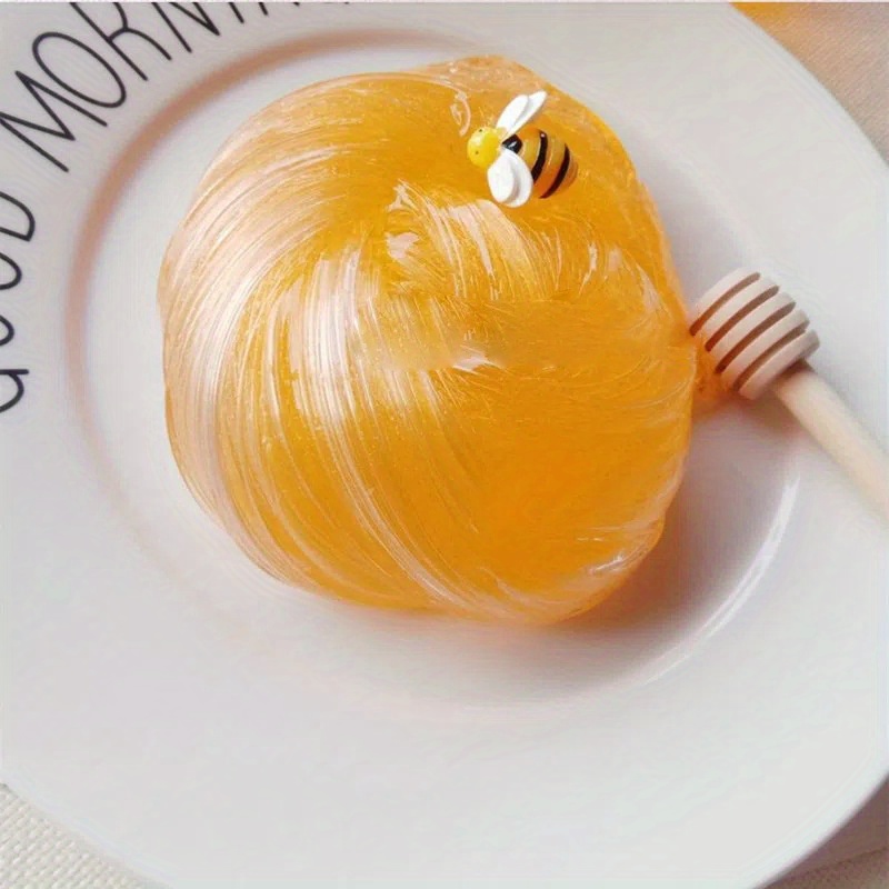 Slime Foaming Gel Honey Octagonal Canned Monochrome Mixing - Temu