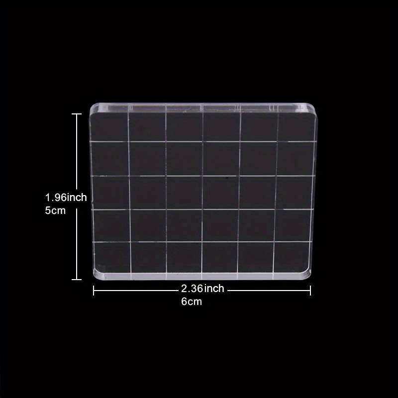 L shape Clear Acrylic Stamp Positioner Kit Diy Scrapbooking - Temu ...