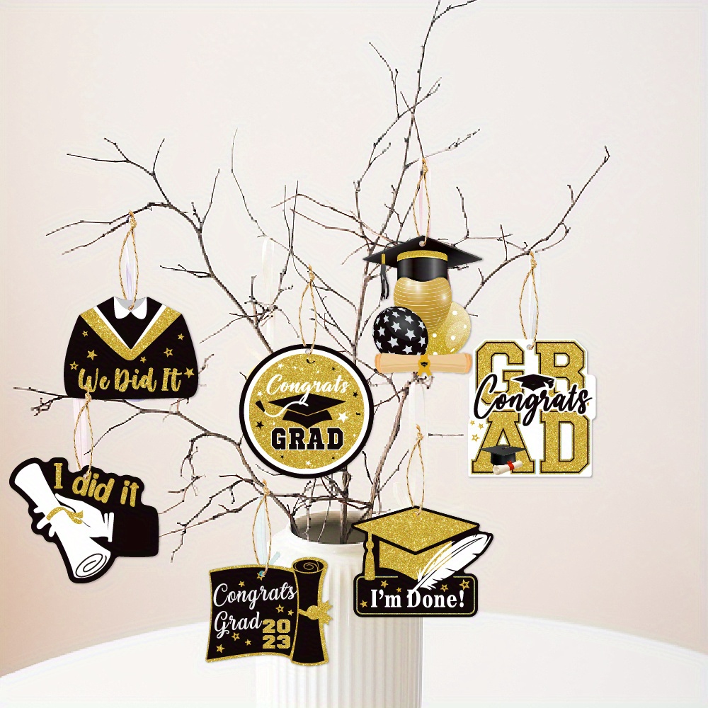 2023 Graduation Decoration Charm Gift Tag Grad Graduation - Temu Australia