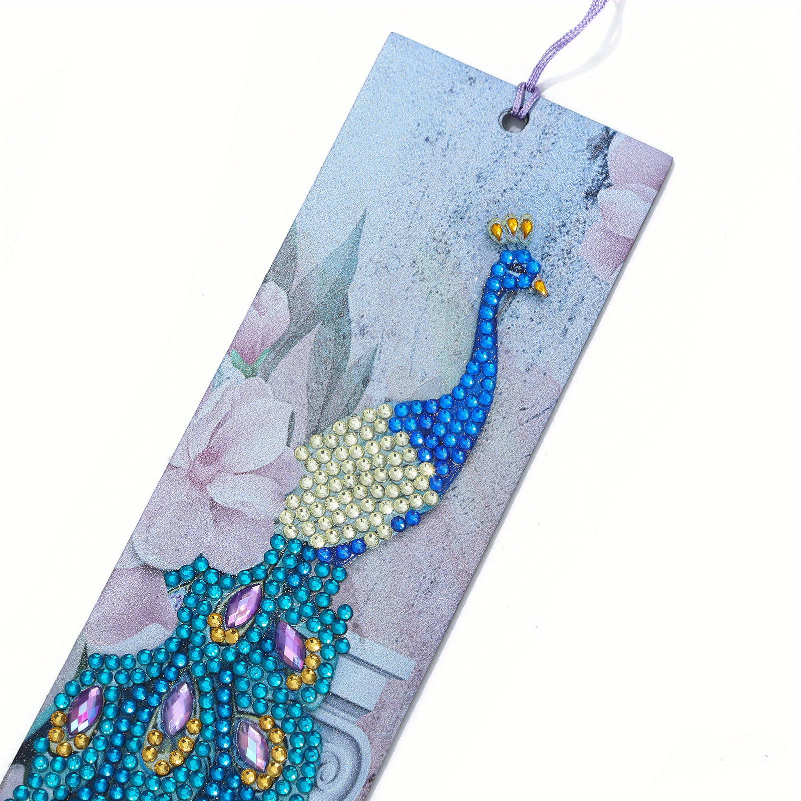 Diy Bookmark Artificial Diamond Art Adult Size Durable Pu - Temu New ...