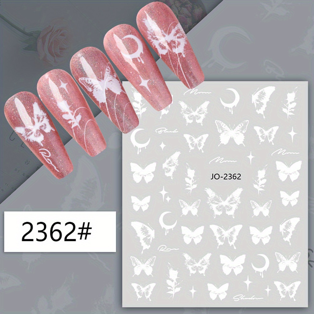 Animal Print Self Diy Nail Sticker Plastic Shiny - Temu Ireland