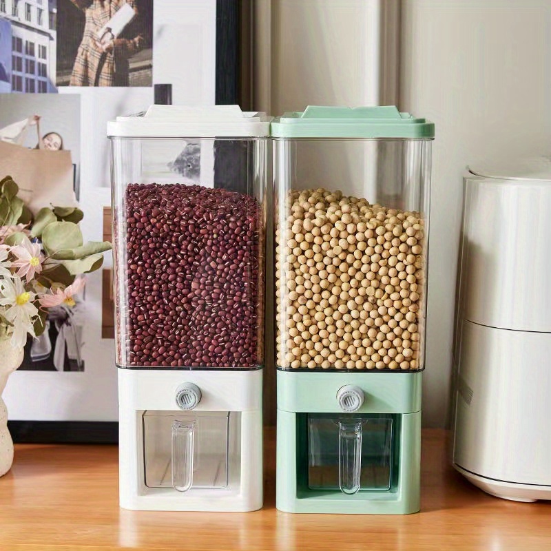 Airtight Rice Dispenser: Keep Rice Cereals Grains Flours Dog - Temu