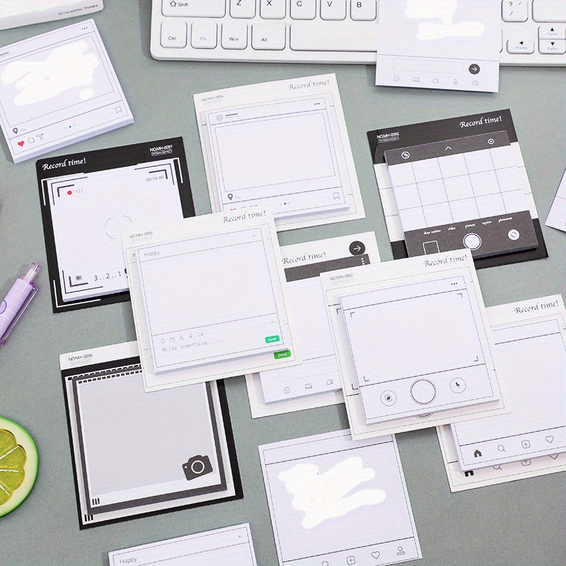 chat box sticky notes notepad sticky paper cartoon - Temu Australia