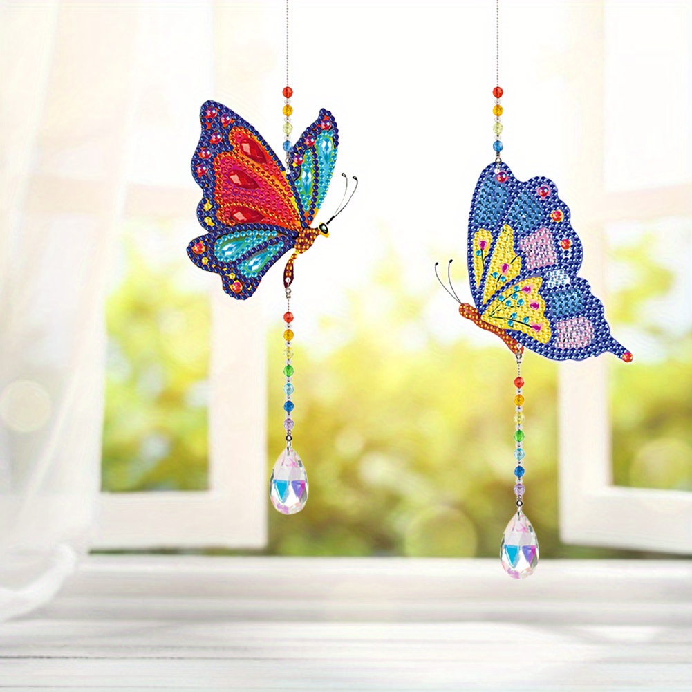 Crystal Light Catcher Diamond Painting Hanging Decor Garden - Temu ...