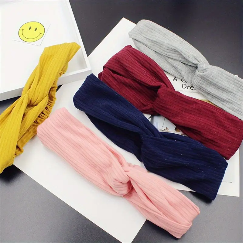 Face Washing Makeup Headband Cross Elastic Hair Band Womens Temu
