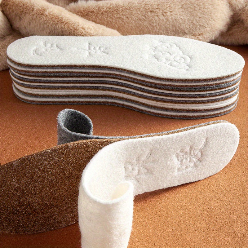 winter warm insoles shoes men women wool thicken - Temu New Zealand