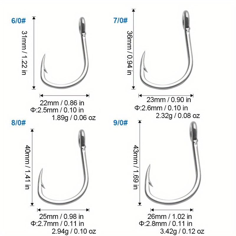 Black 10827 Single Hook Line Stainless Steel - Temu Australia