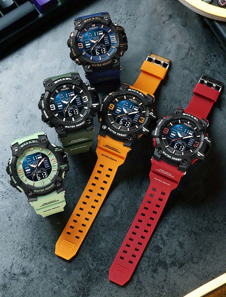 Double Display Wrist Pu - Jewelry & Accessories - Temu