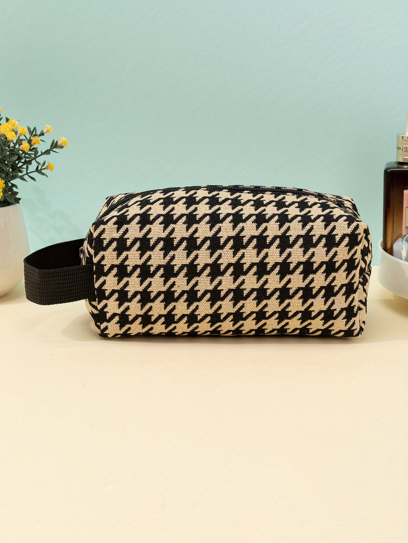 Zipper Makeup Bag Small Makeup Case Zipper - Temu New Zealand