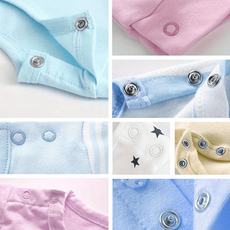 (10 Colors Colorful Metal Snaps Buttons Kit Fastener Pliers - Temu