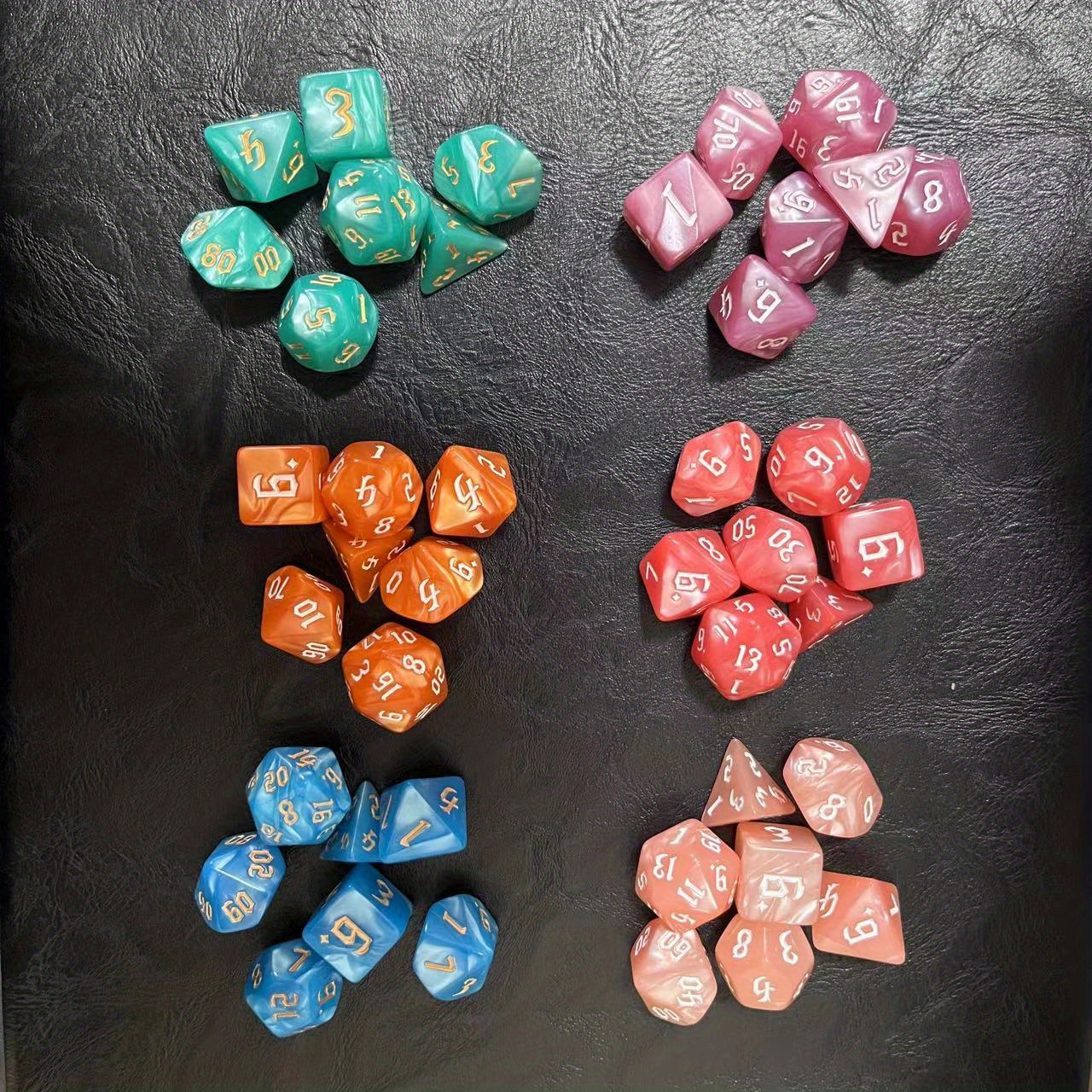 Polyhedral Dice Set: Perfect D d Rpg Mtg Table Games A Great - Temu ...